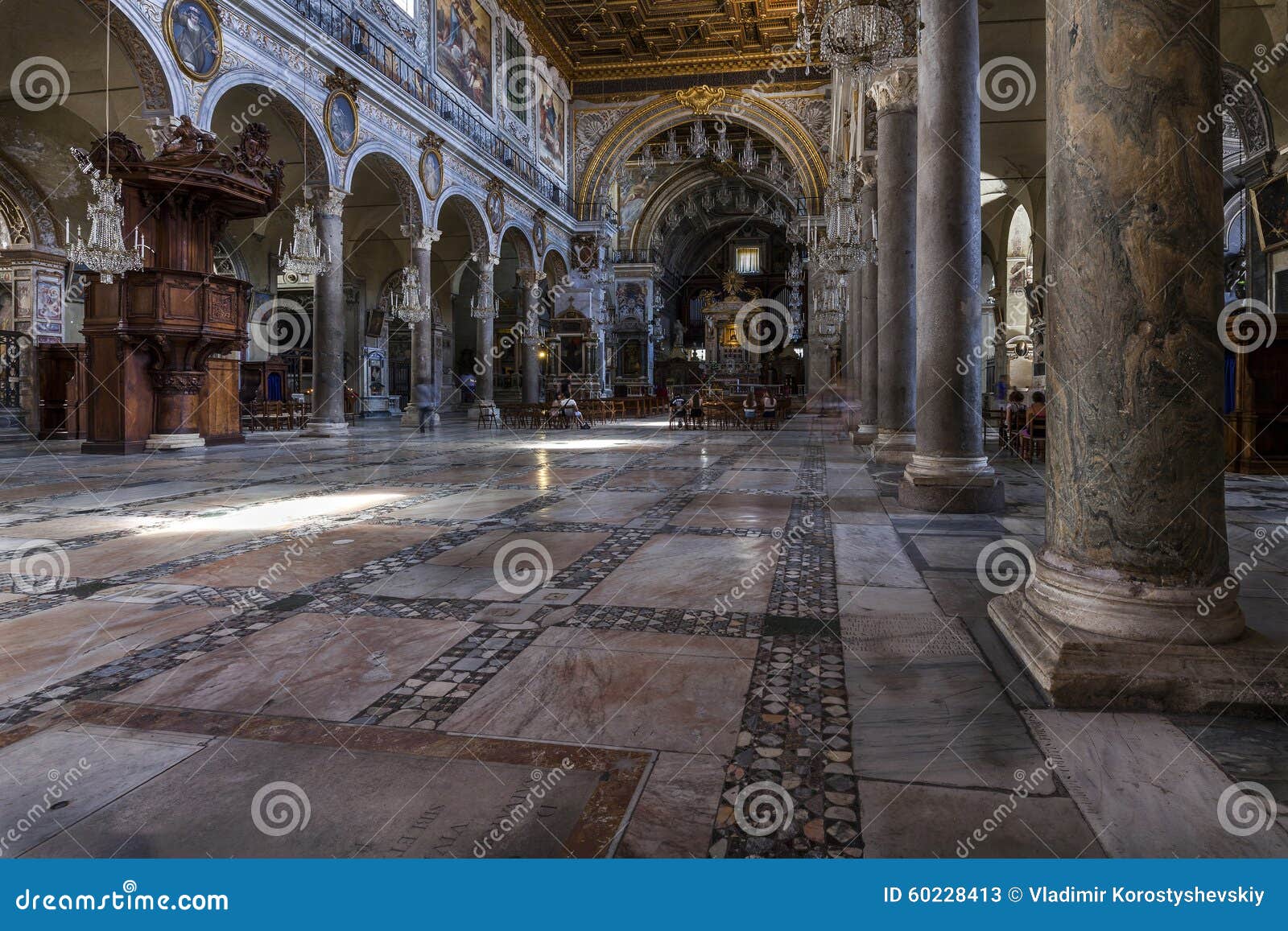 San Marco Basilica, Roma, Italia Foto de archivo editorial - Imagen de ...