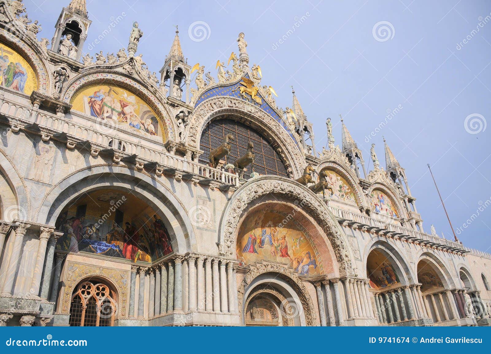 San Marco cathedral stock photo. Image of arch, byzantine - 9741674