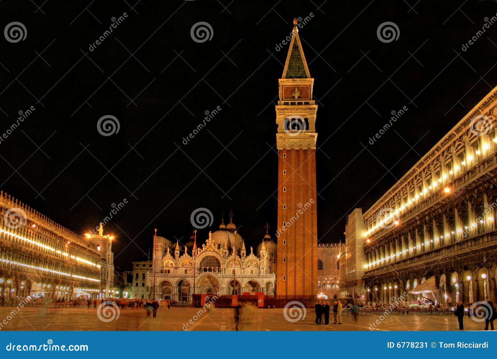 San marco square, Venice stock image. Image of italy, campanile - 6778231