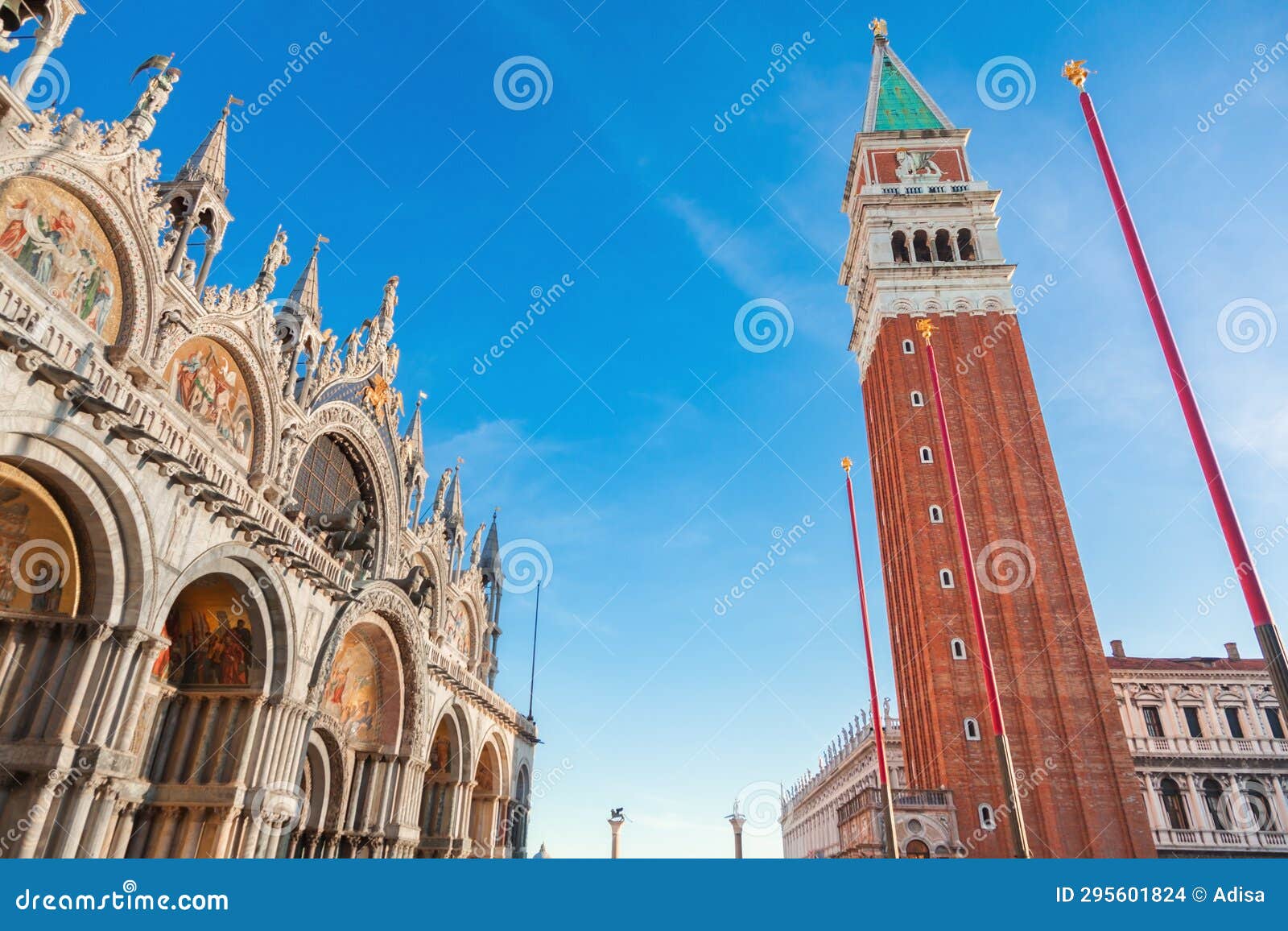 San Marco square, Venice stock photo. Image of beautiful - 295601824