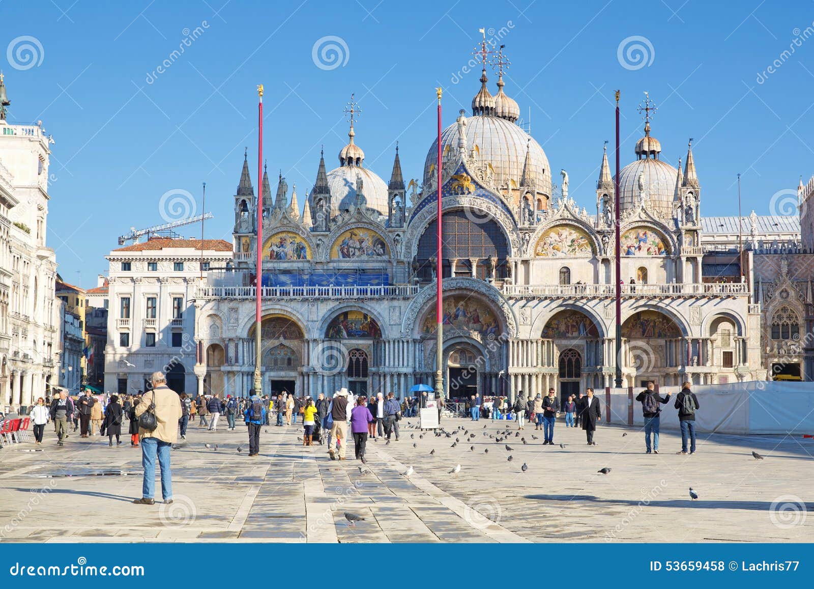 San Marco Square in Venice, Italy Editorial Stock Photo - Image of ...