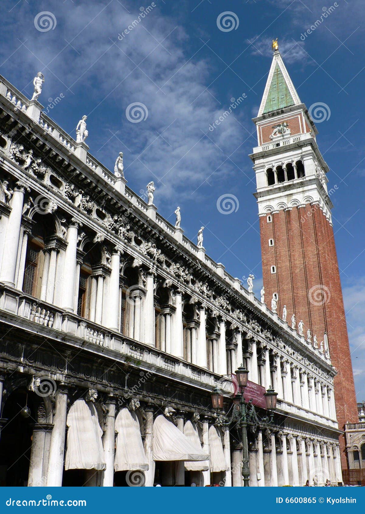 San marco tower stock image. Image of shine, tourist, architecture ...