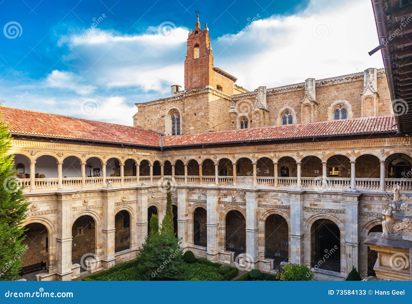 San Marcos Monastery in Leon, Spain Editorial Stock Photo - Image of ...