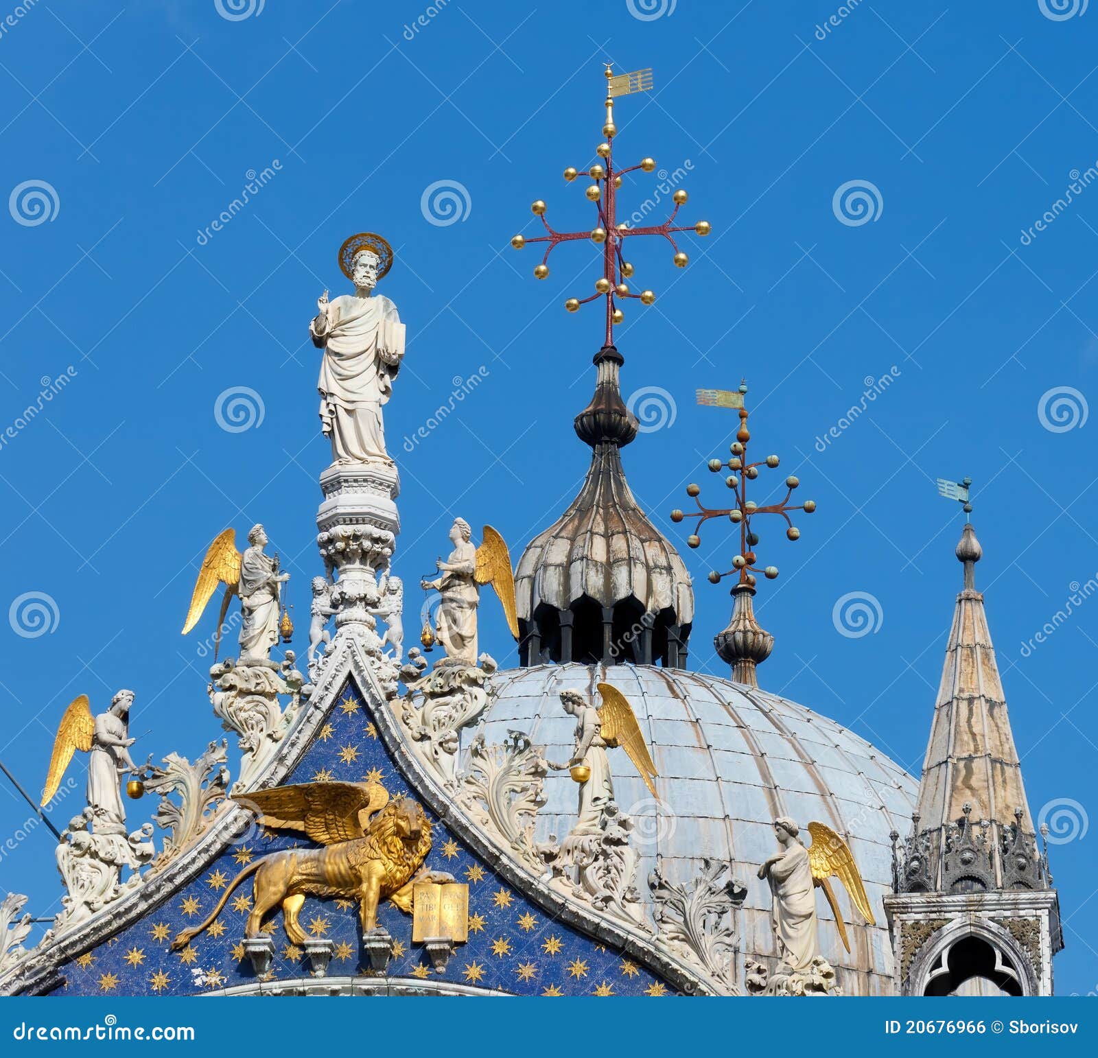 San Marko Cathedral, Venice Stock Photo - Image of close, italy: 20676966