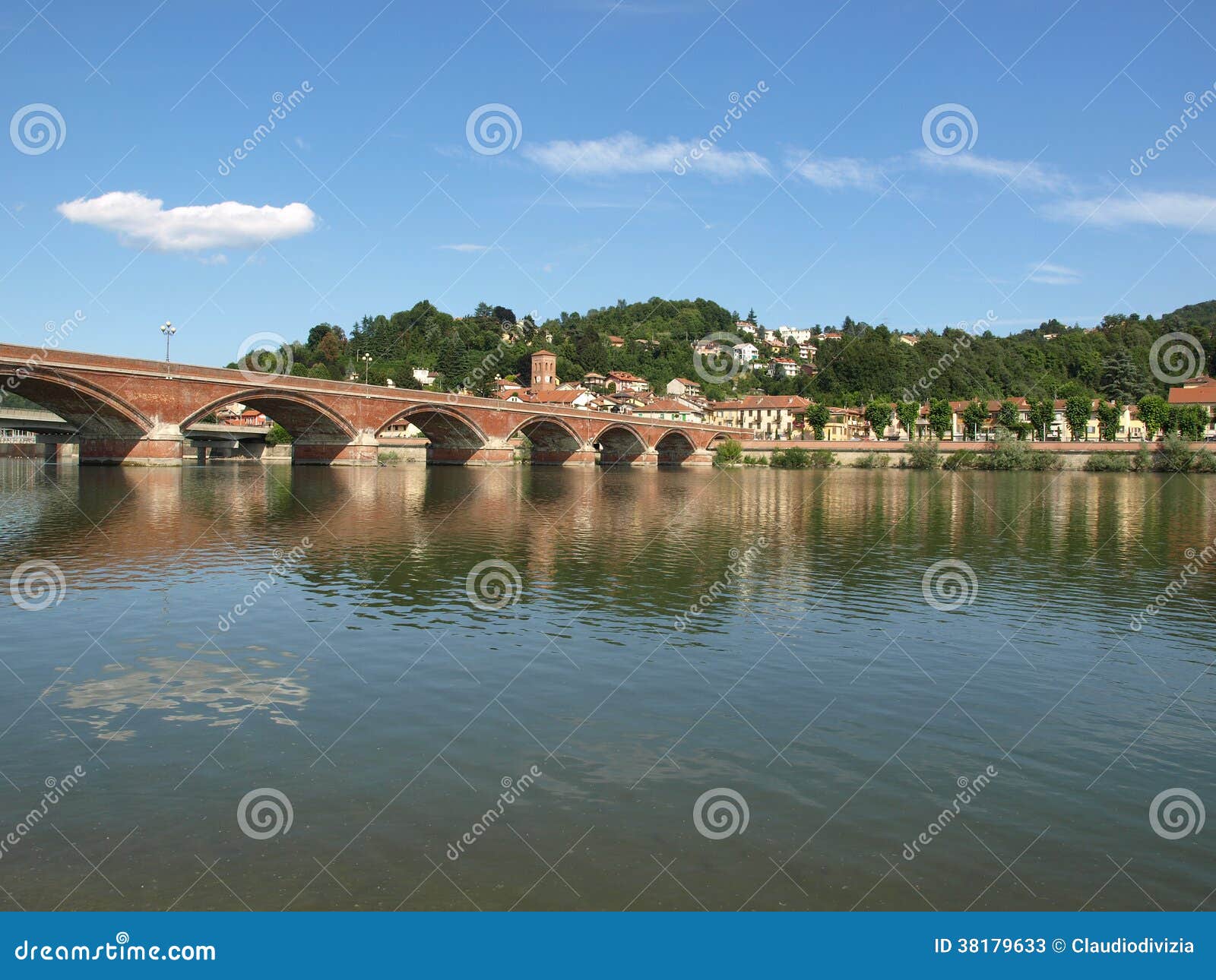 San Mauro view stock image. Image of italia, panorama - 38179633