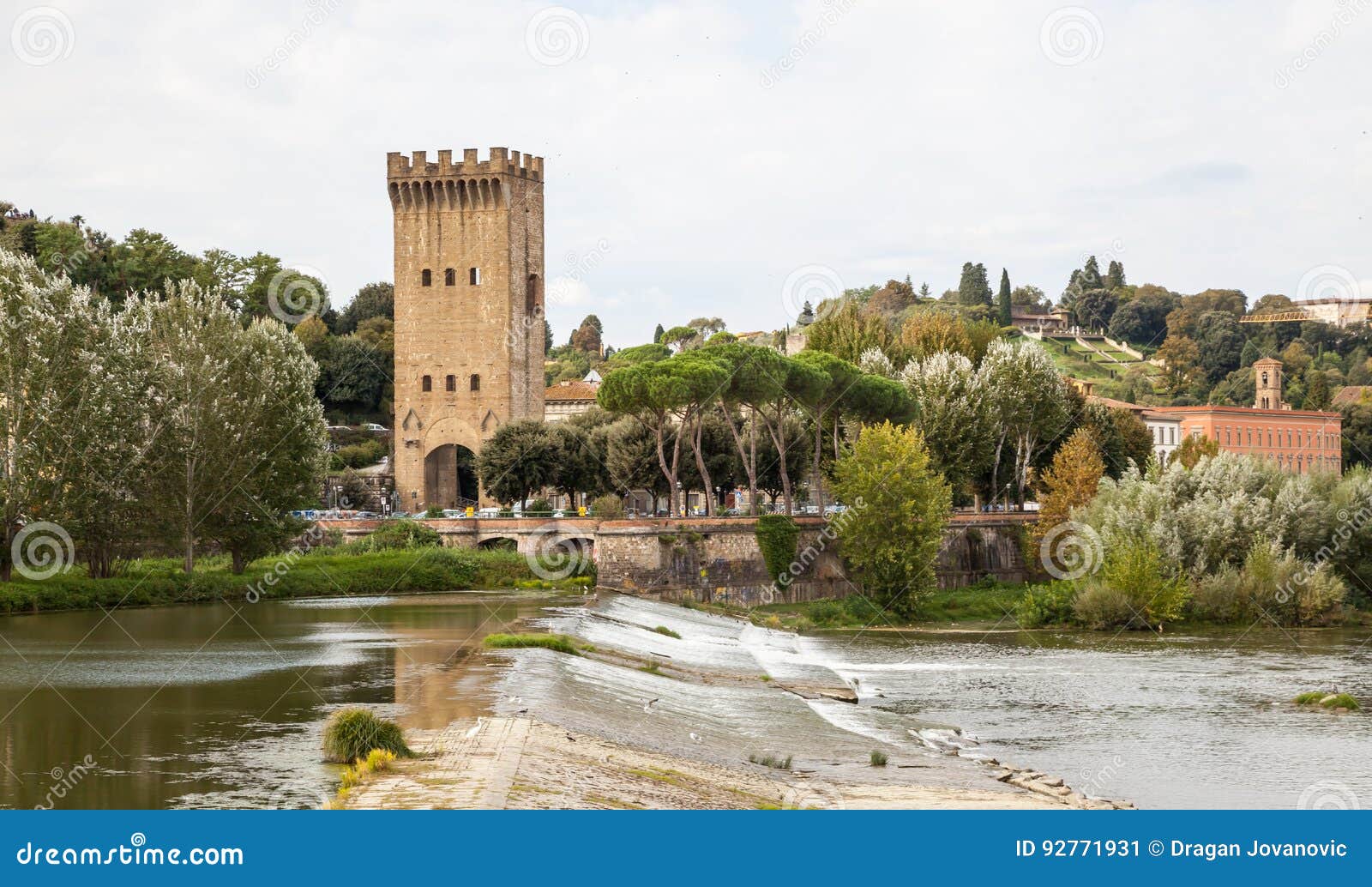 San Niccolo Tower Florence editorial photo. Image of beautiful - 92771931