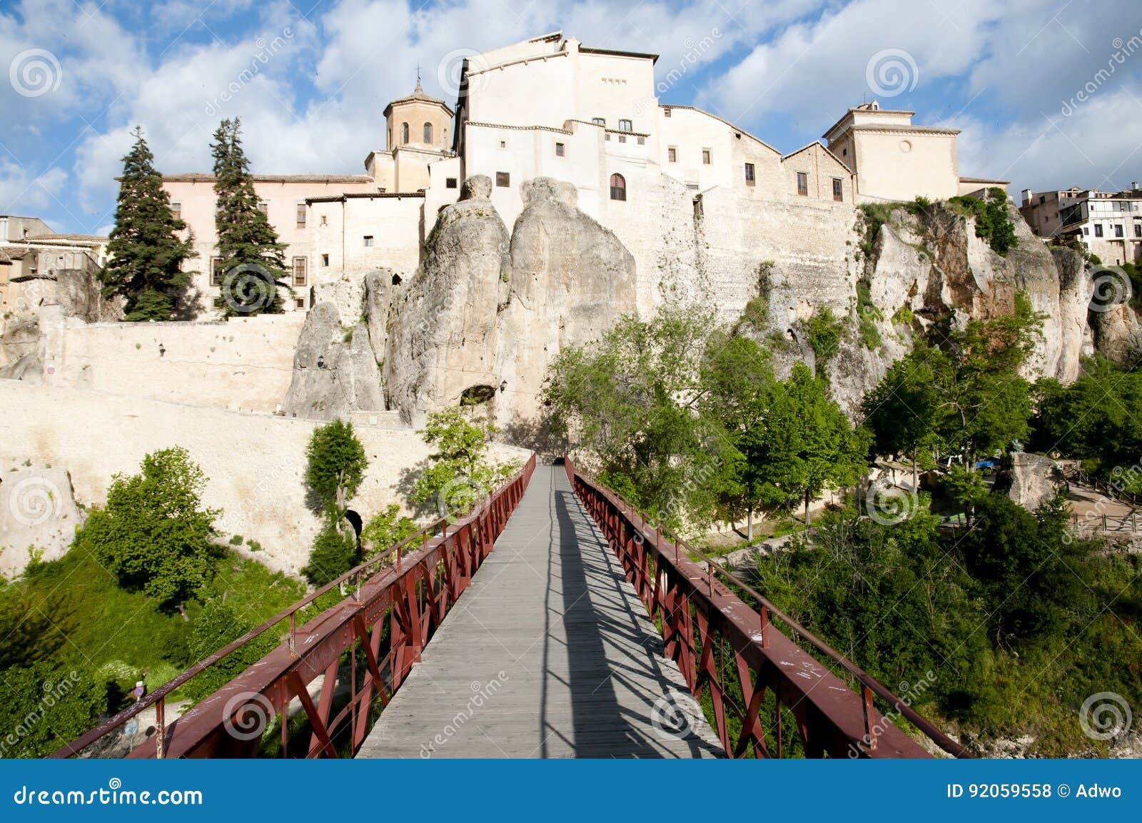 San Pablo Bridge - Cuenca - Spain Stock Photo - Image of hanging ...