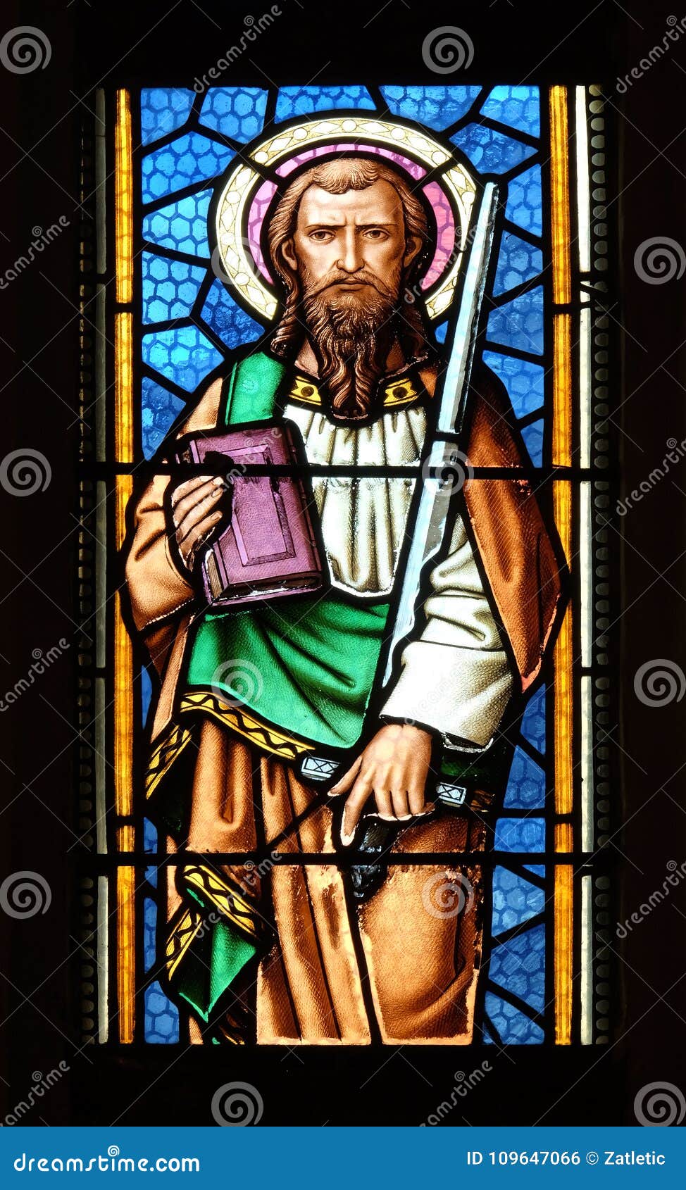 San Pablo el apóstol foto editorial. Imagen de croacia - 109647066