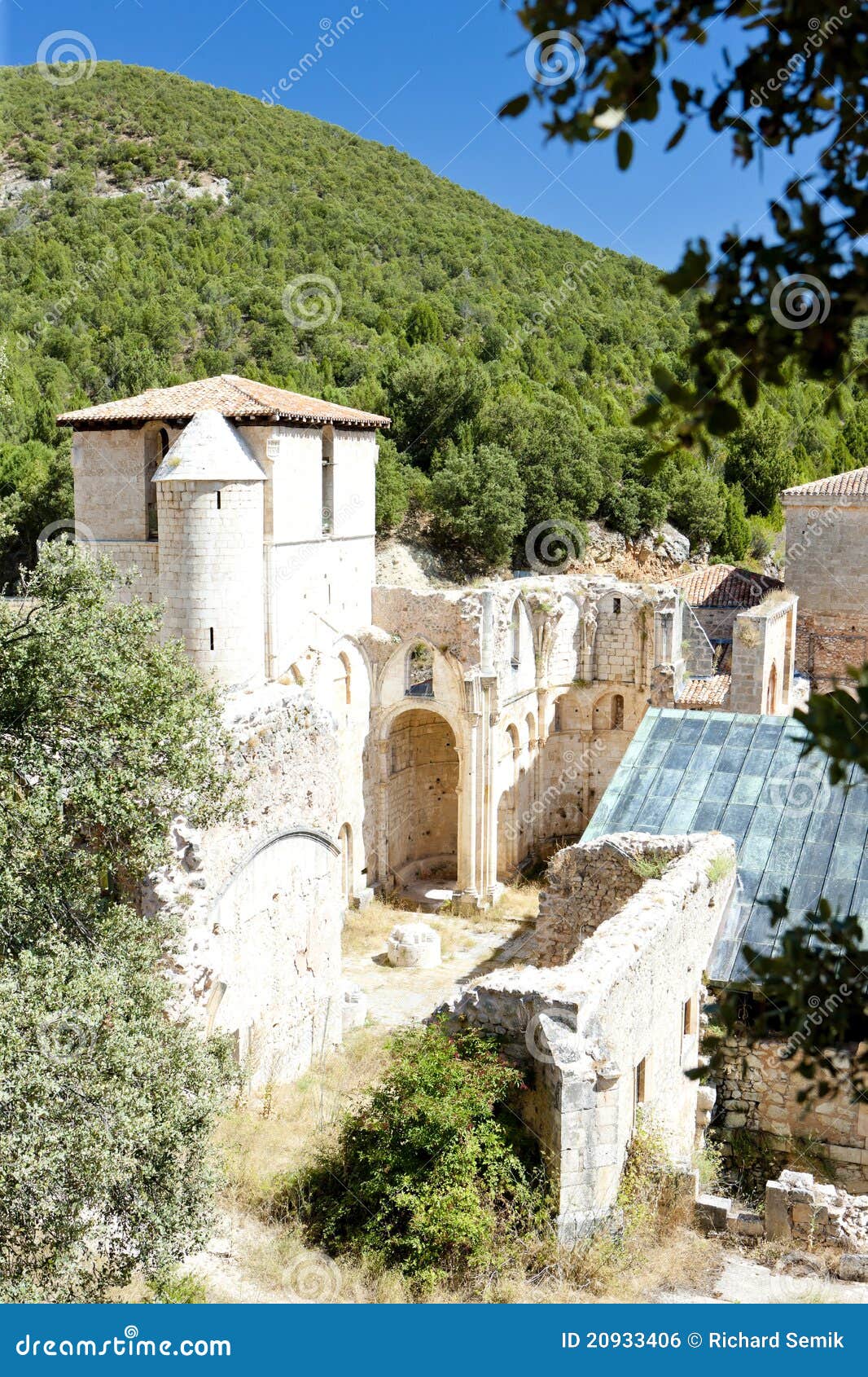 San Pedro De Arlanza Monastery Stock Photo - Image of outdoors ...