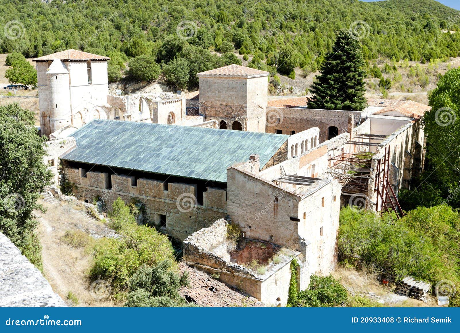 San Pedro De Arlanza Monastery Stock Photo - Image of world, leon: 20933408