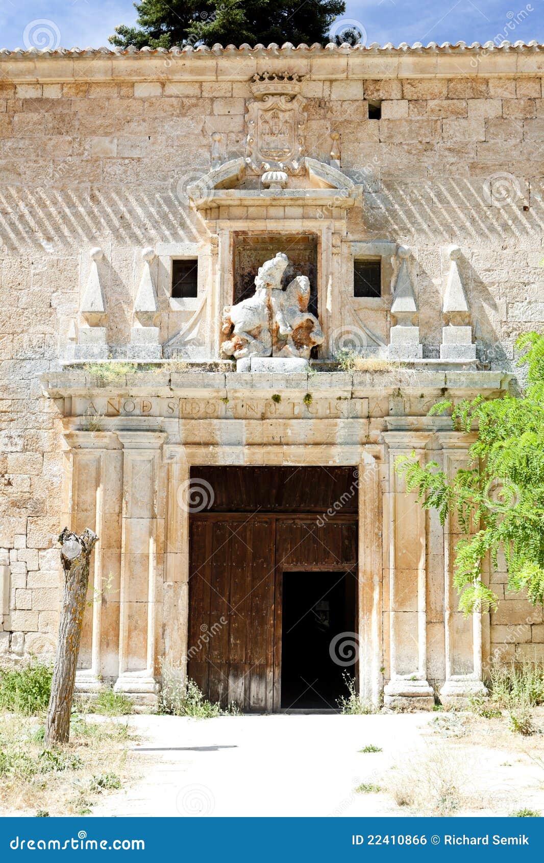 San Pedro De Arlanza Monastery Stock Photo - Image of castile, history ...