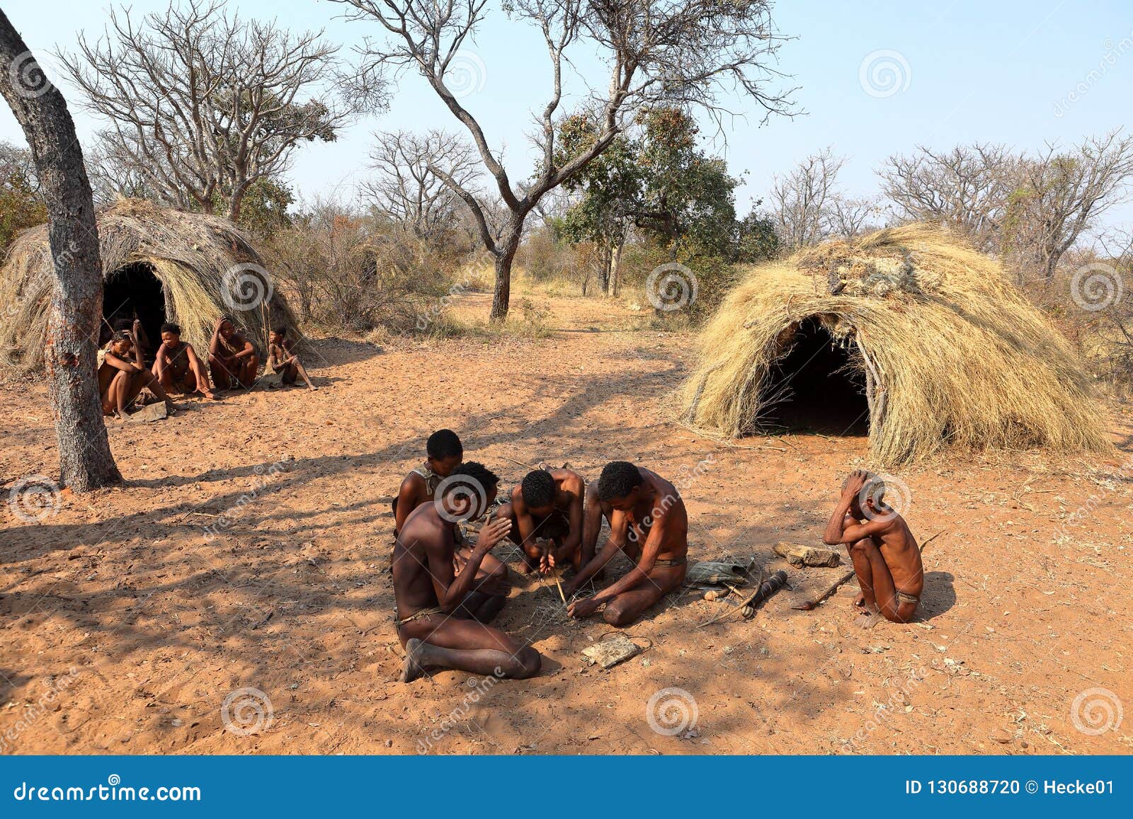 San People in Namibia editorial image. Image of dancing - 130688720