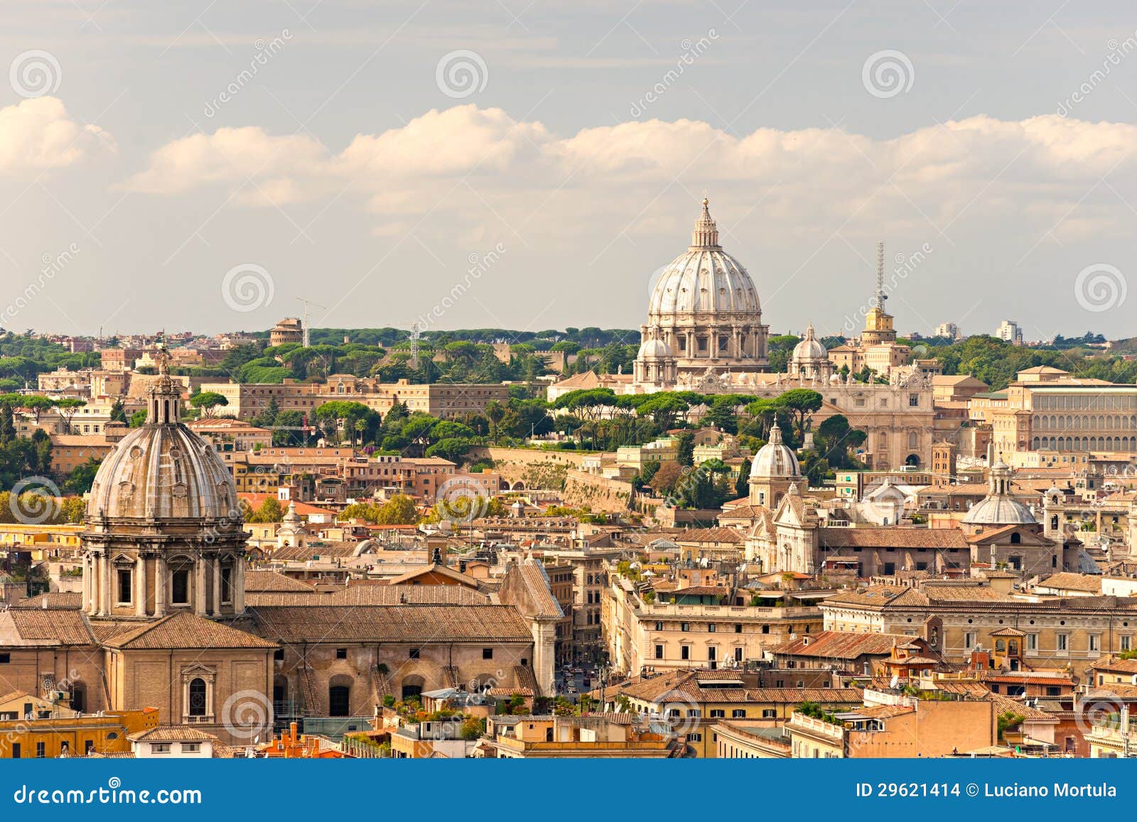 San Peter, Rome, Italy. stock photo. Image of famous - 29621414