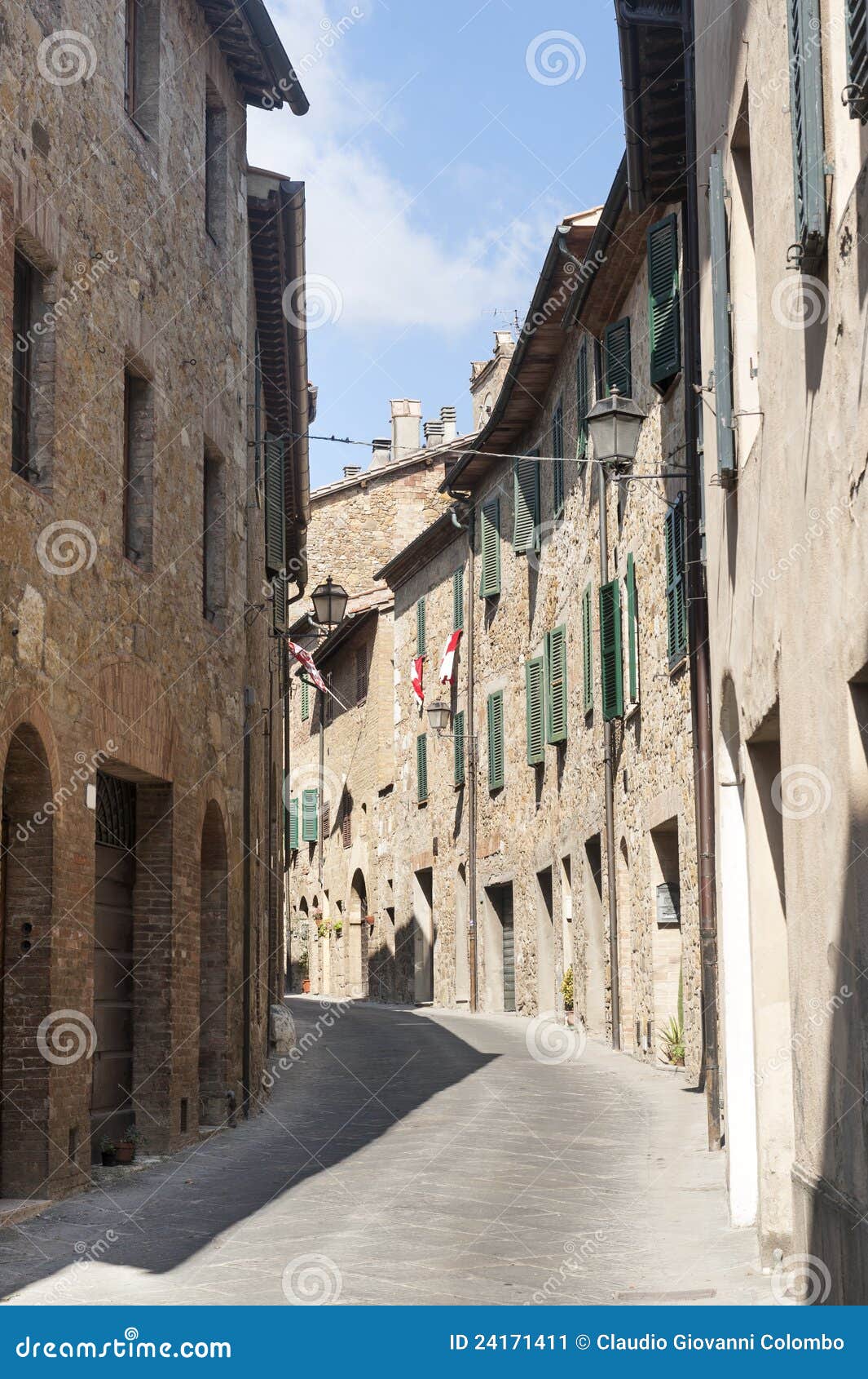 San Quirico D Orcia (Tuscany) Stock Image - Image of europe, italy ...