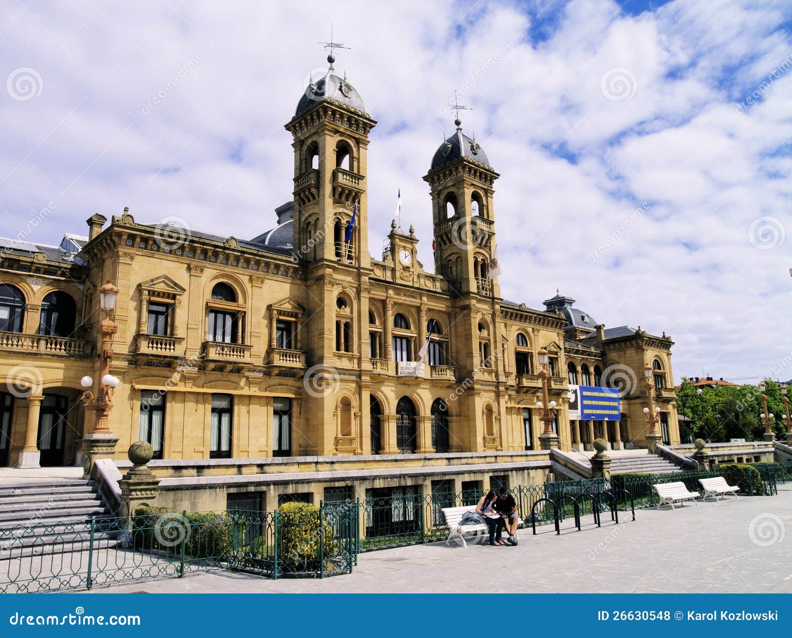 San Sebastian editorial stock photo. Image of european - 26630548