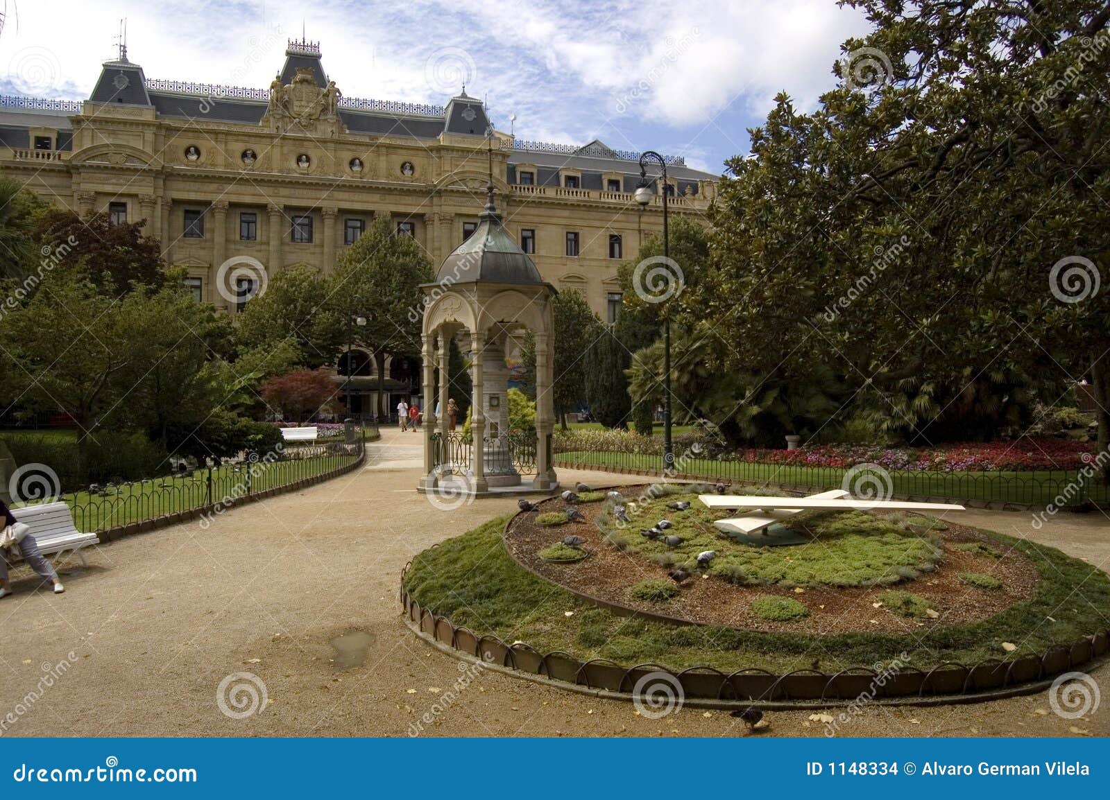 San Sebastian - Guipuzcoa Square Stock Photo - Image of europe ...