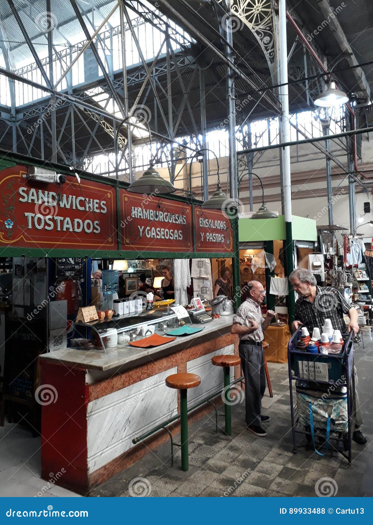 San Telmo Market editorial stock photo. Image of marketplace - 89933488