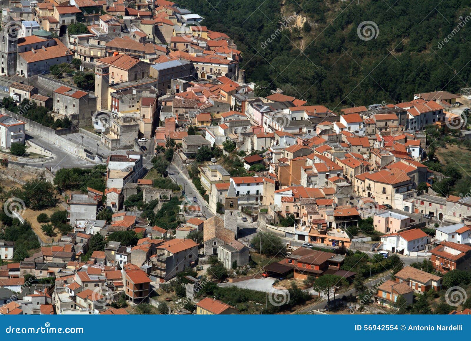 San Vittore Del Lazio foto de archivo. Imagen de altitud - 56942554