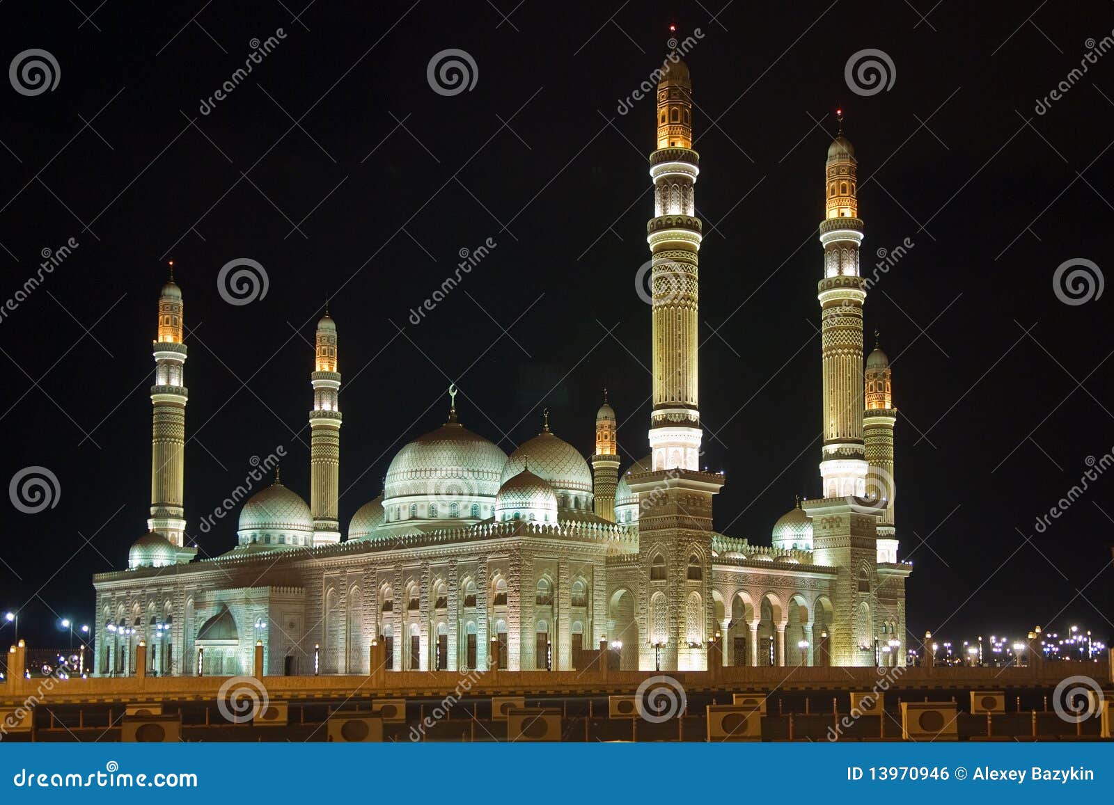 Sana a 083 stock photo. Image of mosque, city, muslim - 13970946