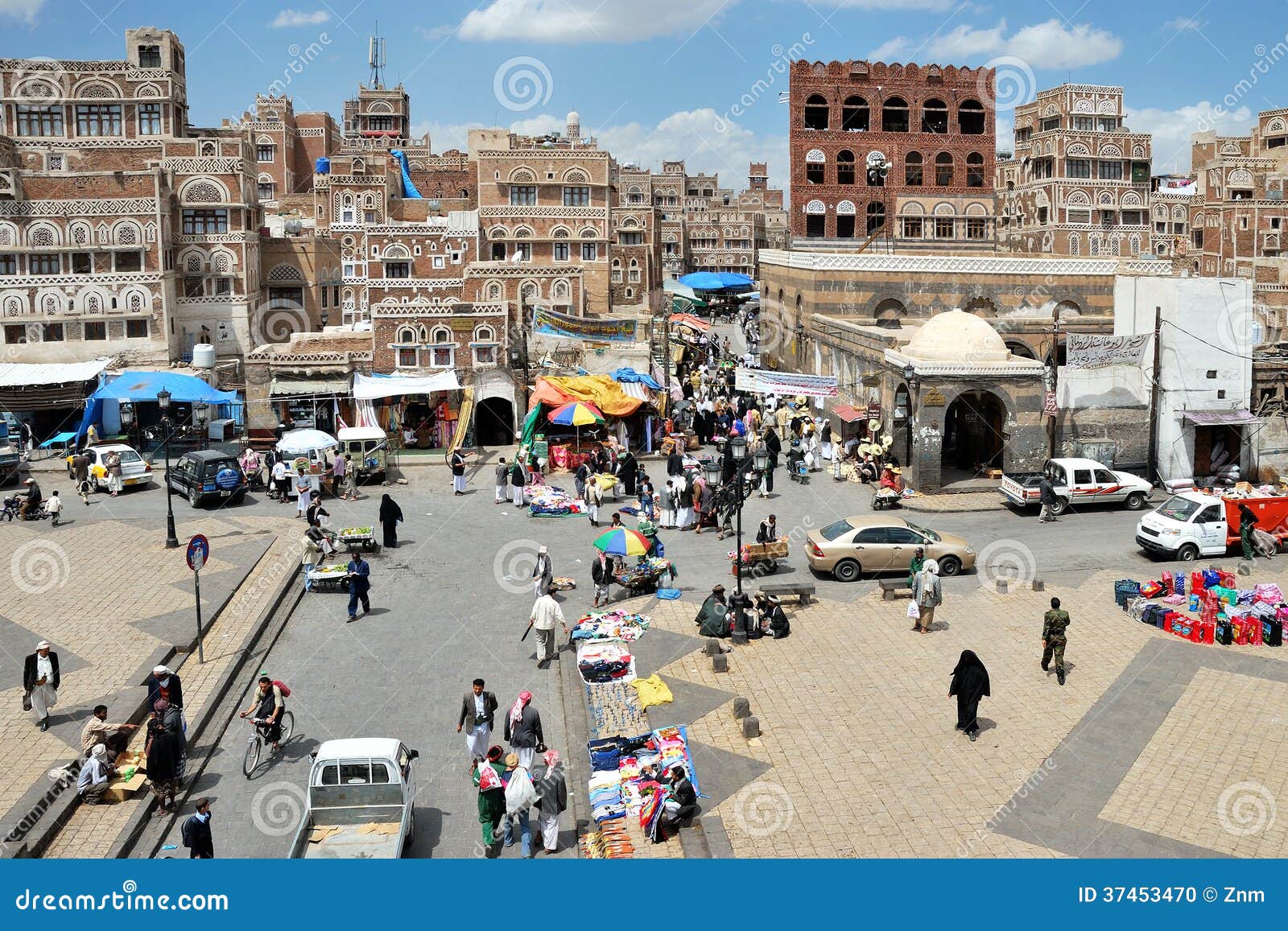 Sanaa editorial image. Image of arabia, muslim, arab - 37453470
