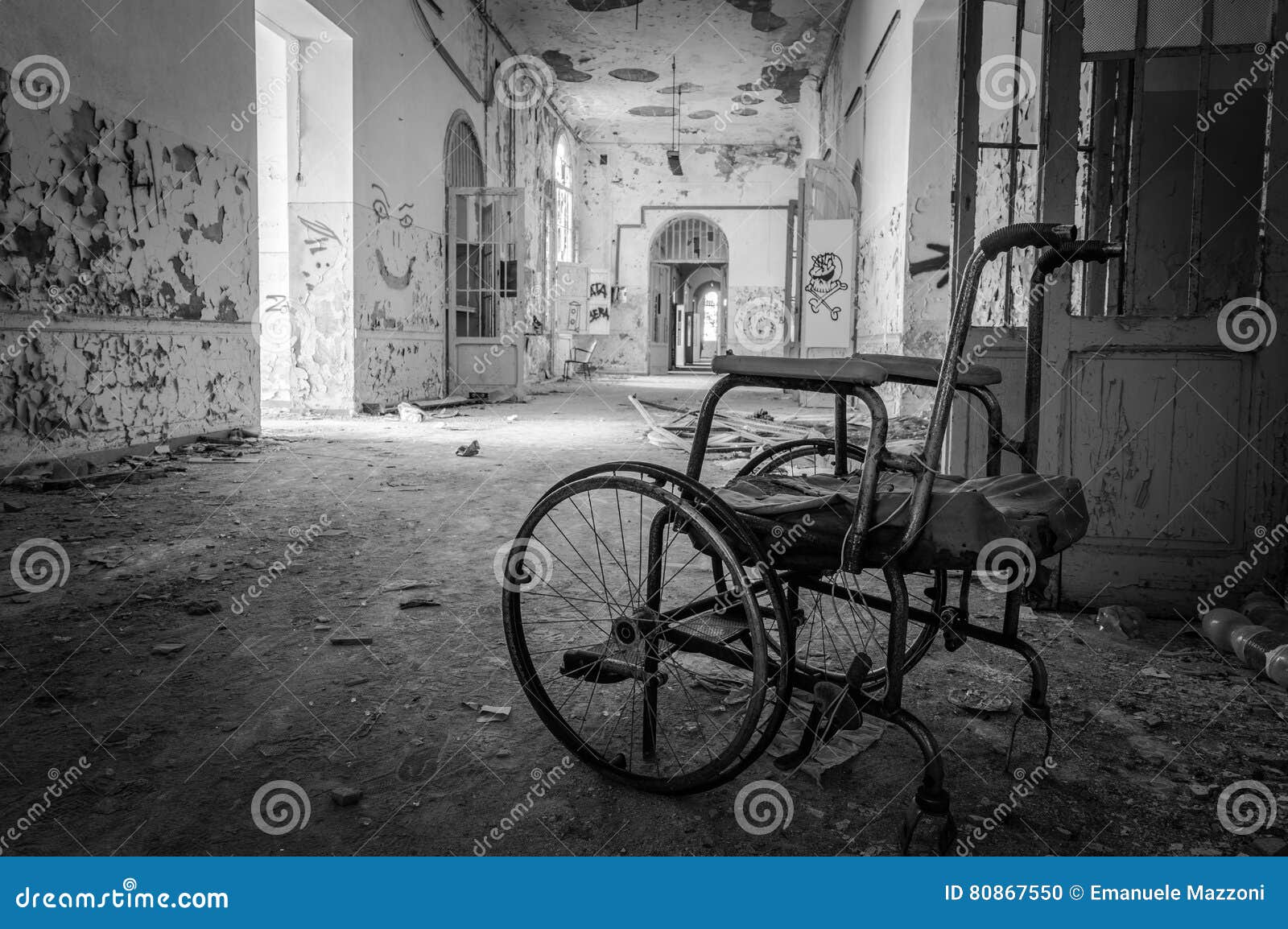 Sanatorio Del ` S De Volterra Imagen editorial - Imagen de pared ...