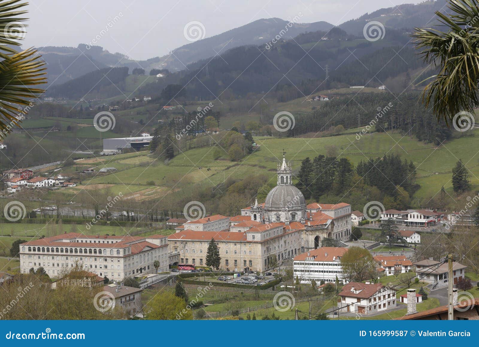 Sanctuary of Loiola in Azpeitia Stock Image - Image of jesuit ...