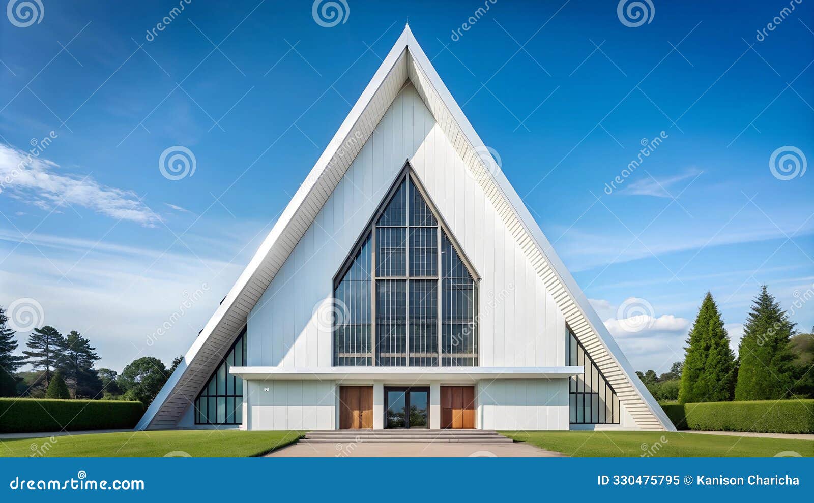 The Sanctuary of Light: a Modernist Church of the Holy Trinity AI ...