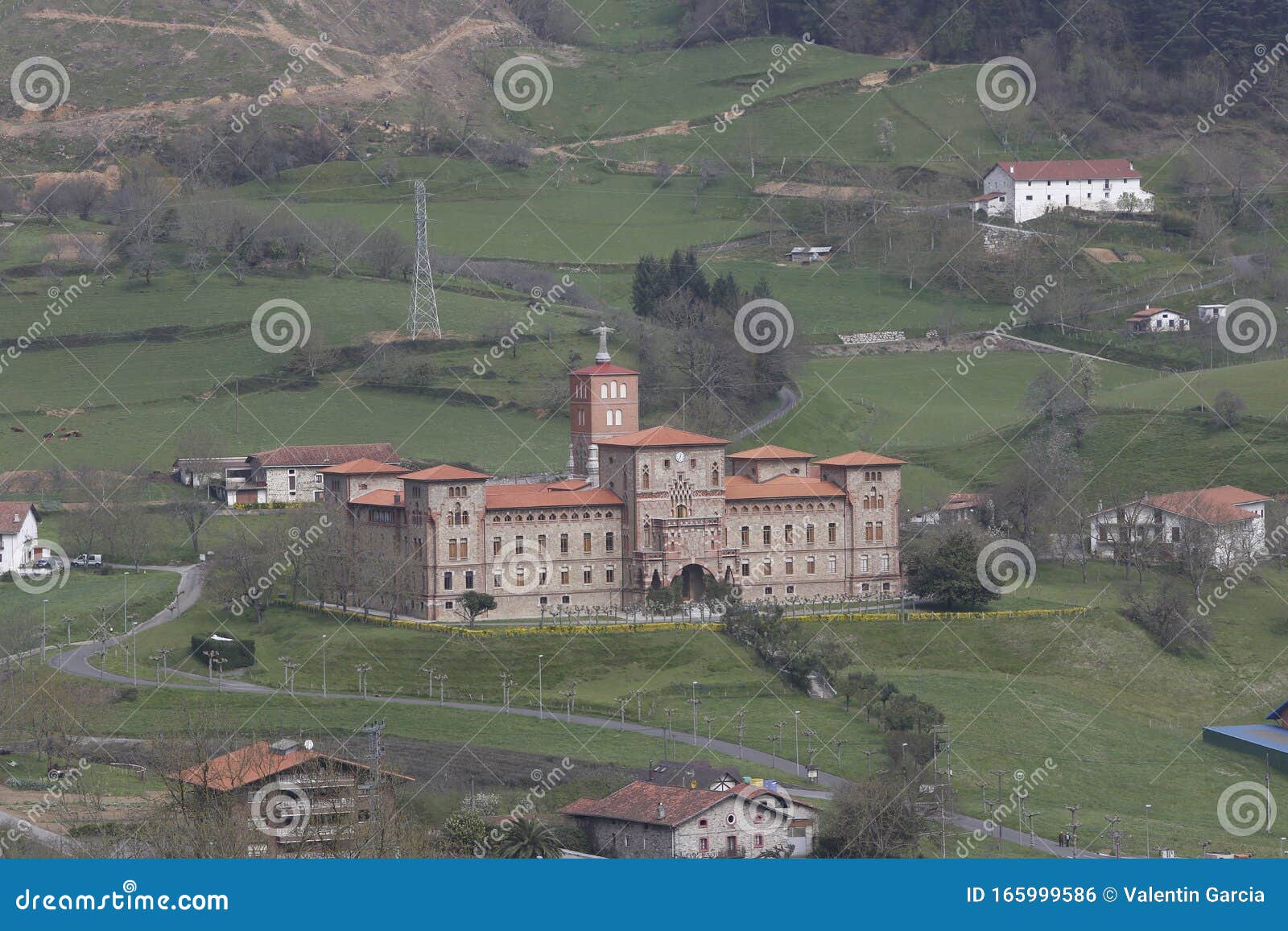 Sanctuary of Loiola in Azpeitia Stock Photo - Image of baroque, jesuit ...