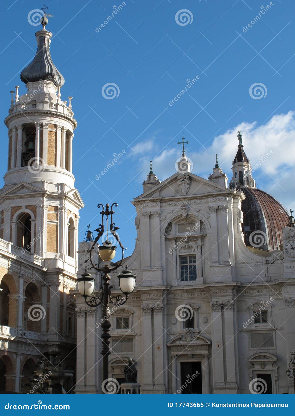 The Sanctuary of Loreto stock image. Image of historic - 17743665