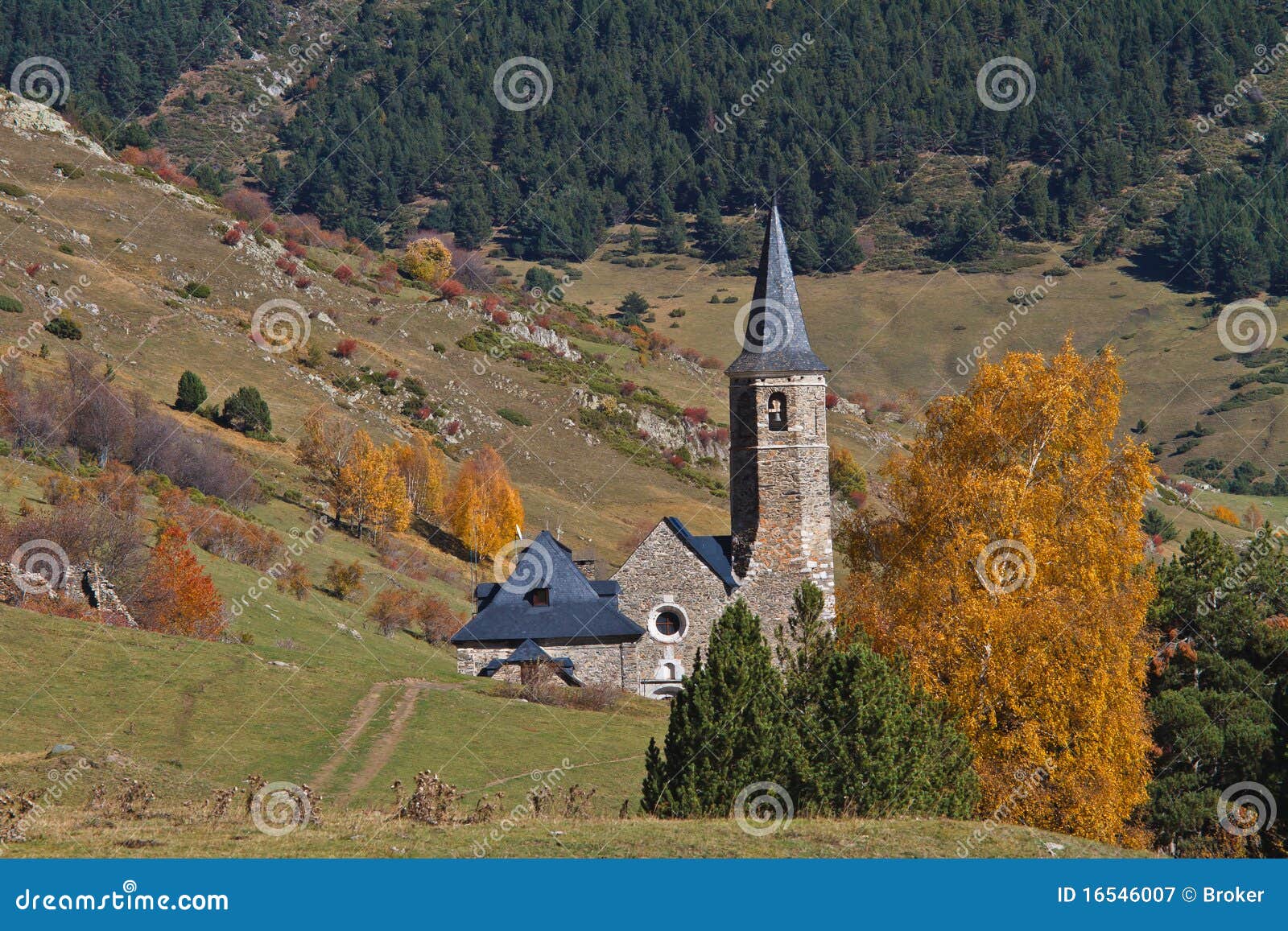 Sanctuary of Montgarri, Valle De Aran, Spain Stock Image - Image of ...