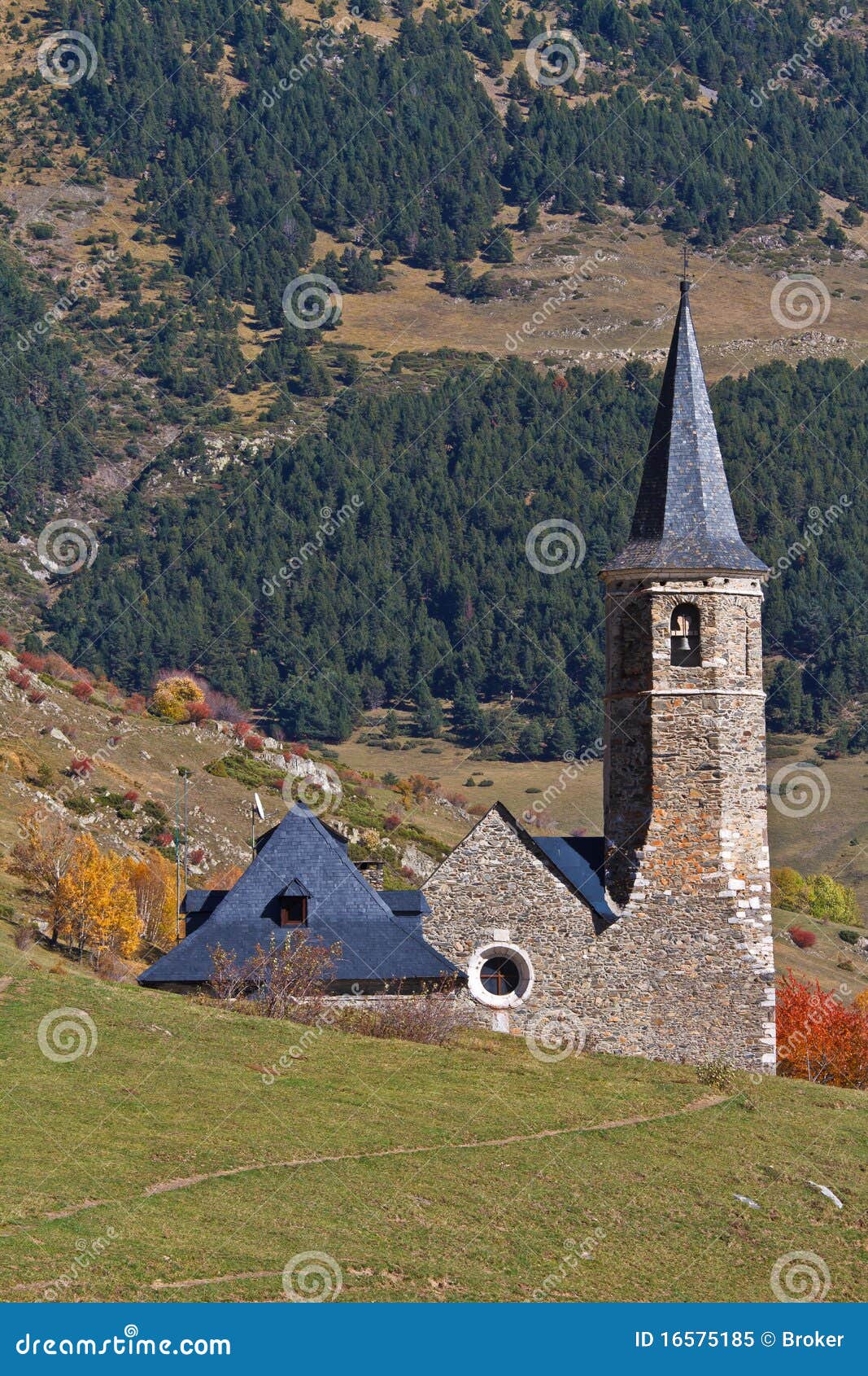 Sanctuary of Montgarri, Valle De Aran, Spain Stock Image - Image of ...