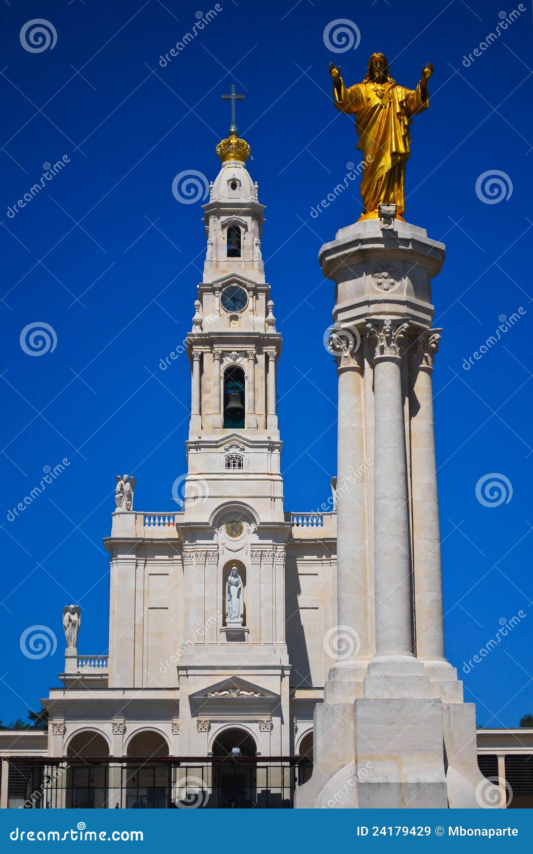Sanctuary Of Our Lady Of Fatima With Basilica Of Our Lady Of The Rosary ...