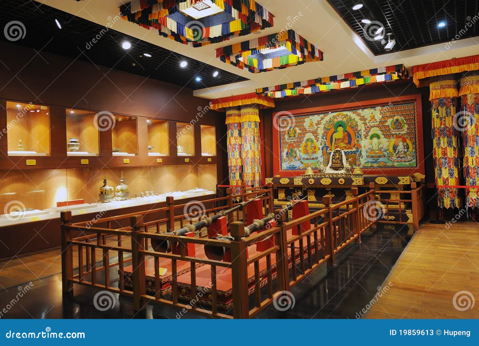 Tibetan Buddhism Prayer Flags With Om Mani Padme Hum Buddhist Mantra ...