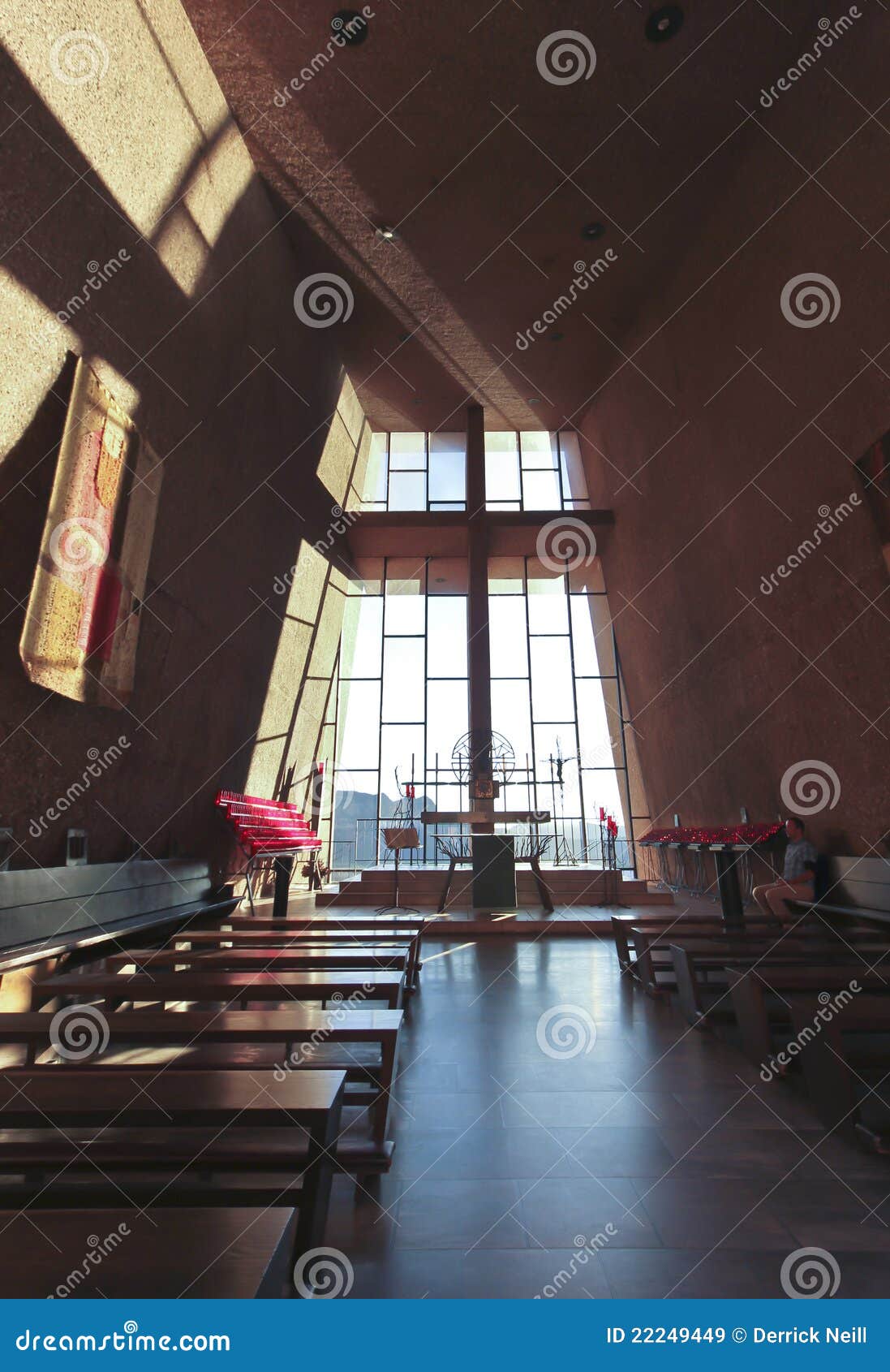 A Sanctuary View of the Chapel of the Holy Cross Editorial Stock Image ...