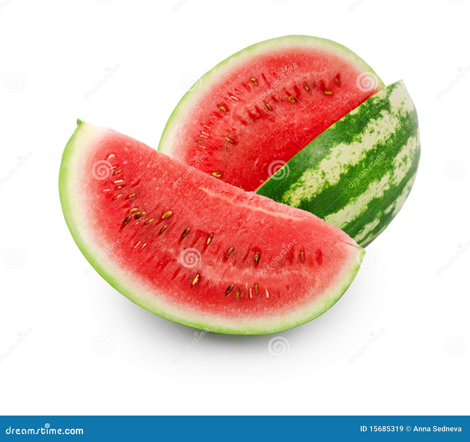 Sandía imagen de archivo. Imagen de color, rojo, parte - 15685319