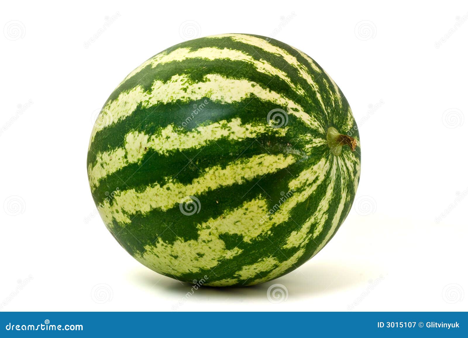 Sandía rayada imagen de archivo. Imagen de maduro, almuerzo - 3015107