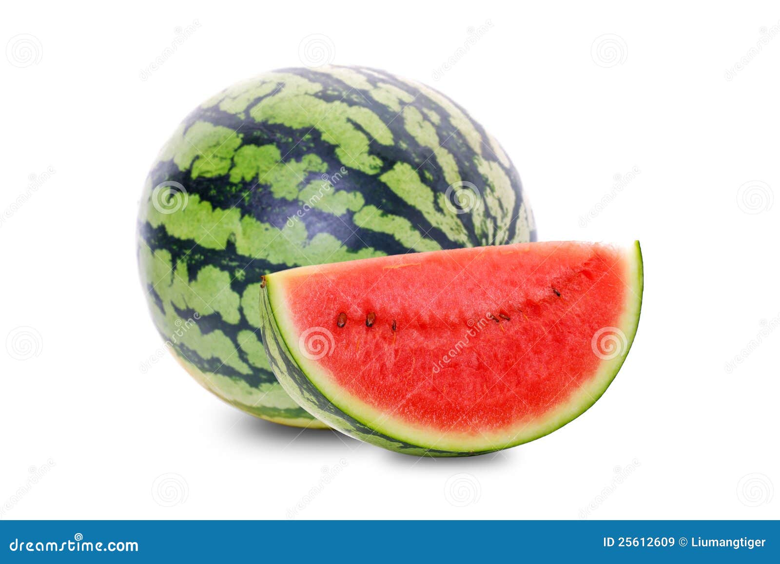 Sandía rebanada imagen de archivo. Imagen de rebanada - 25612609