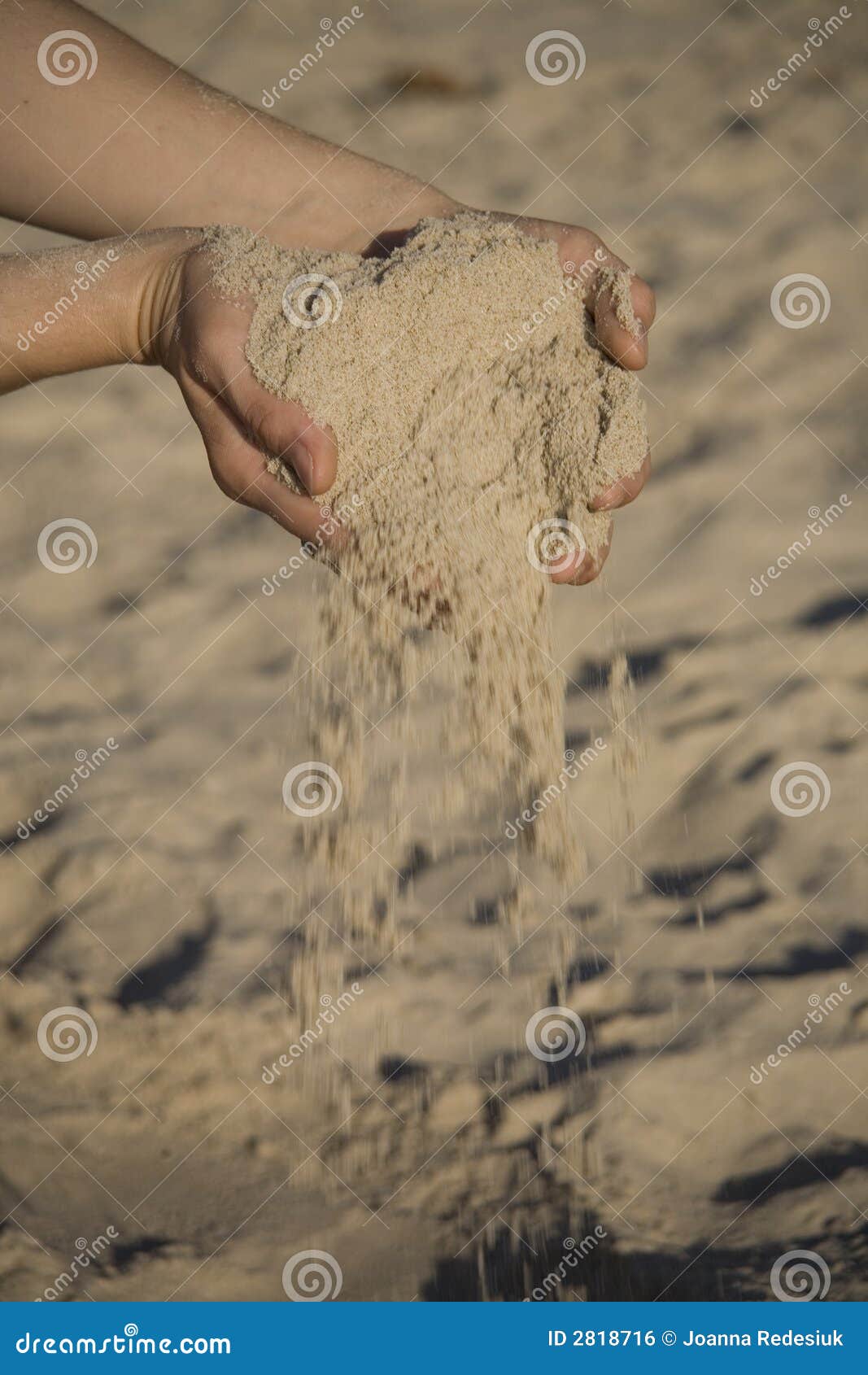 Sand stock photo. Image of seasonal, purity, pour, grasp - 2818716