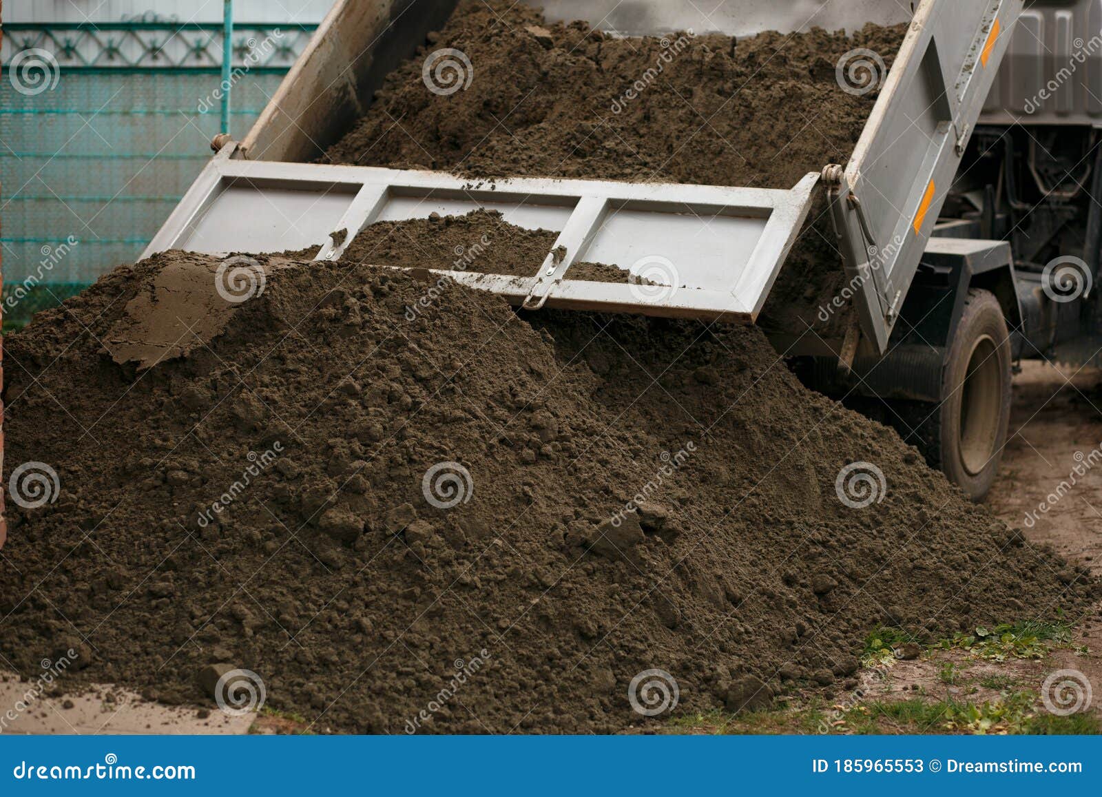 Sand in the Back of a Truck, Building Materials and Everything You Need ...
