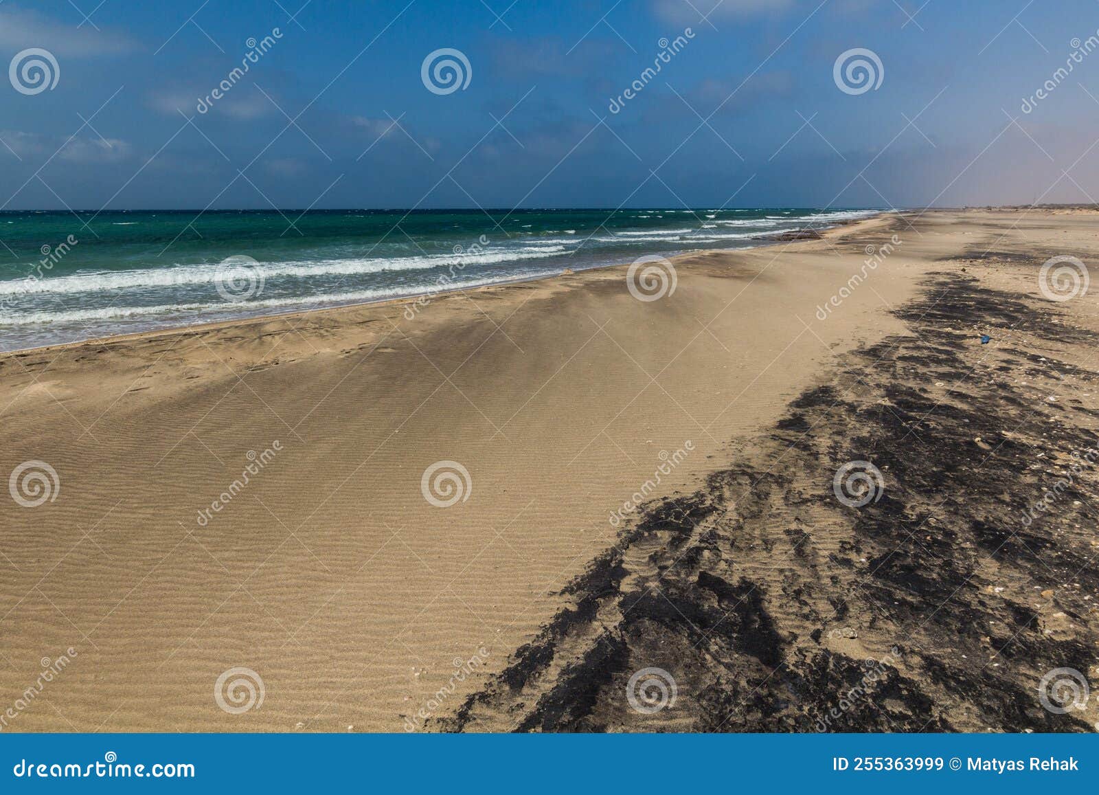 Sand Beach in Berbera, Somalila Stock Image - Image of wave, outdoor ...