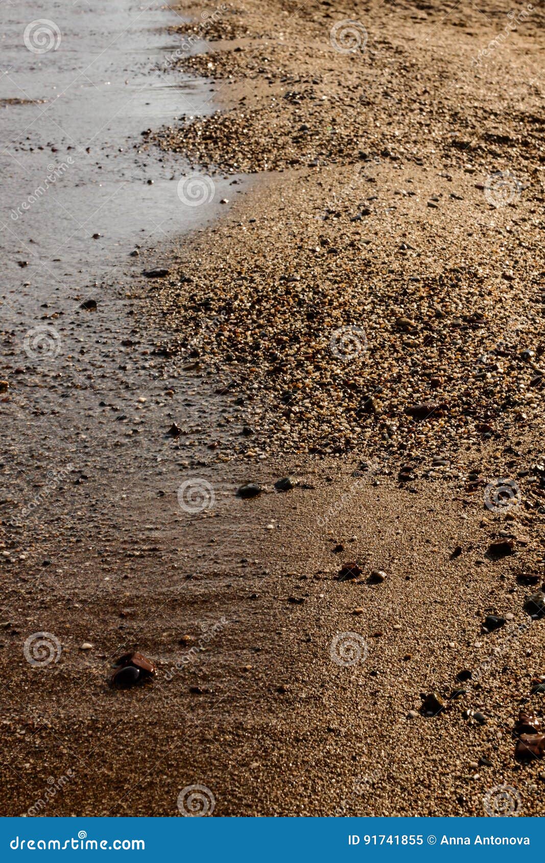 Sand beach close up stock image. Image of textured, travel - 91741855