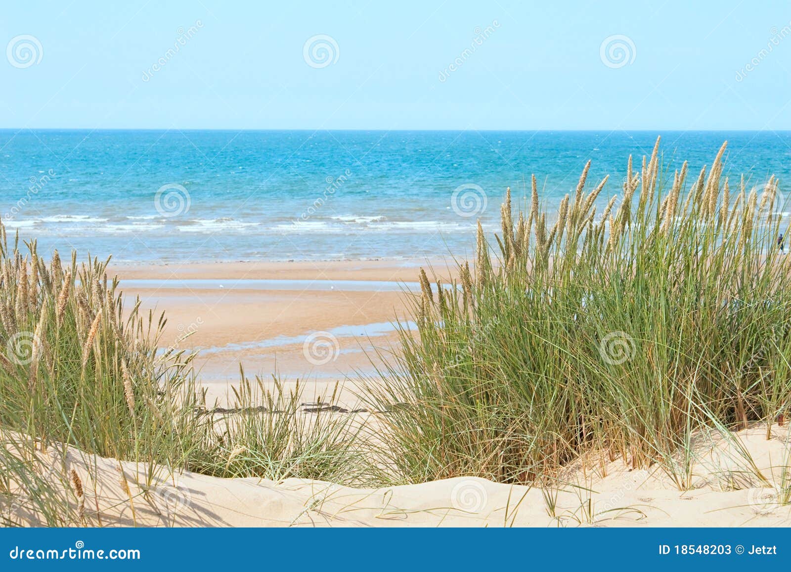Sand beach in Formby, UK stock image. Image of ocean - 18548203