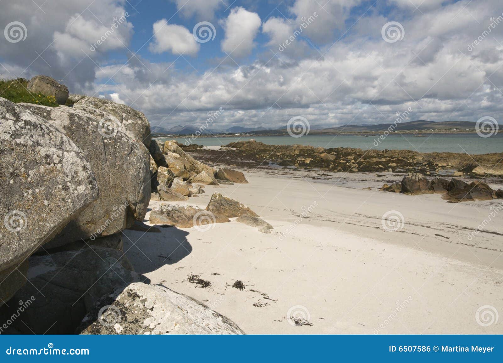 Sand beach with rocks stock photo. Image of summer, atlantic - 6507586