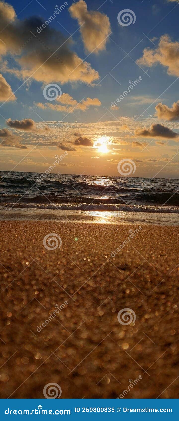 Sand on the Beach with Sheen Stock Image - Image of sand, sheen: 269800835