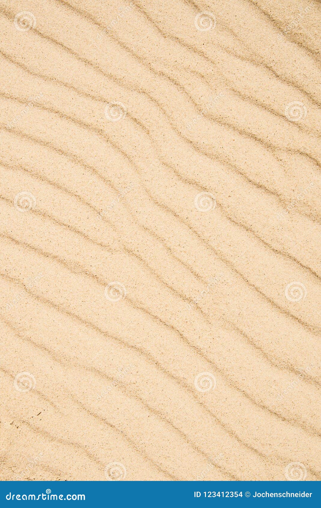 Sand of a Beach with Wave Patterns Stock Photo - Image of summer ...
