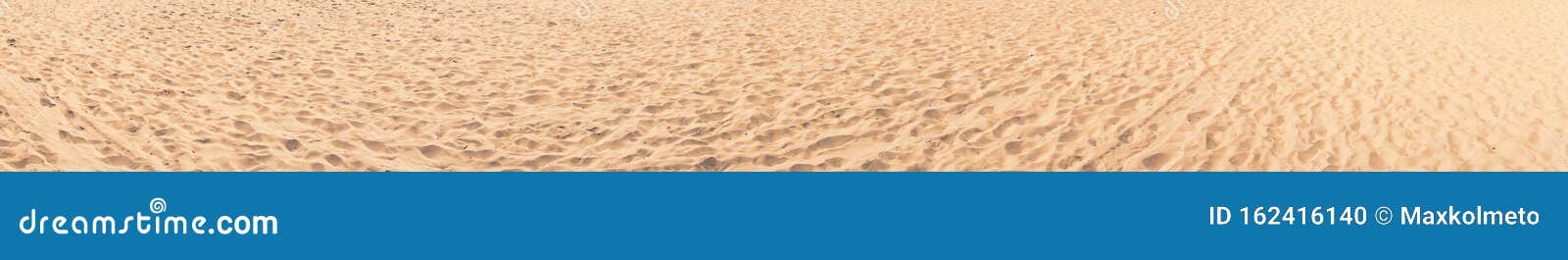 Sand on the Beach Wide and Long Panorama for Web Banner Stock Photo ...