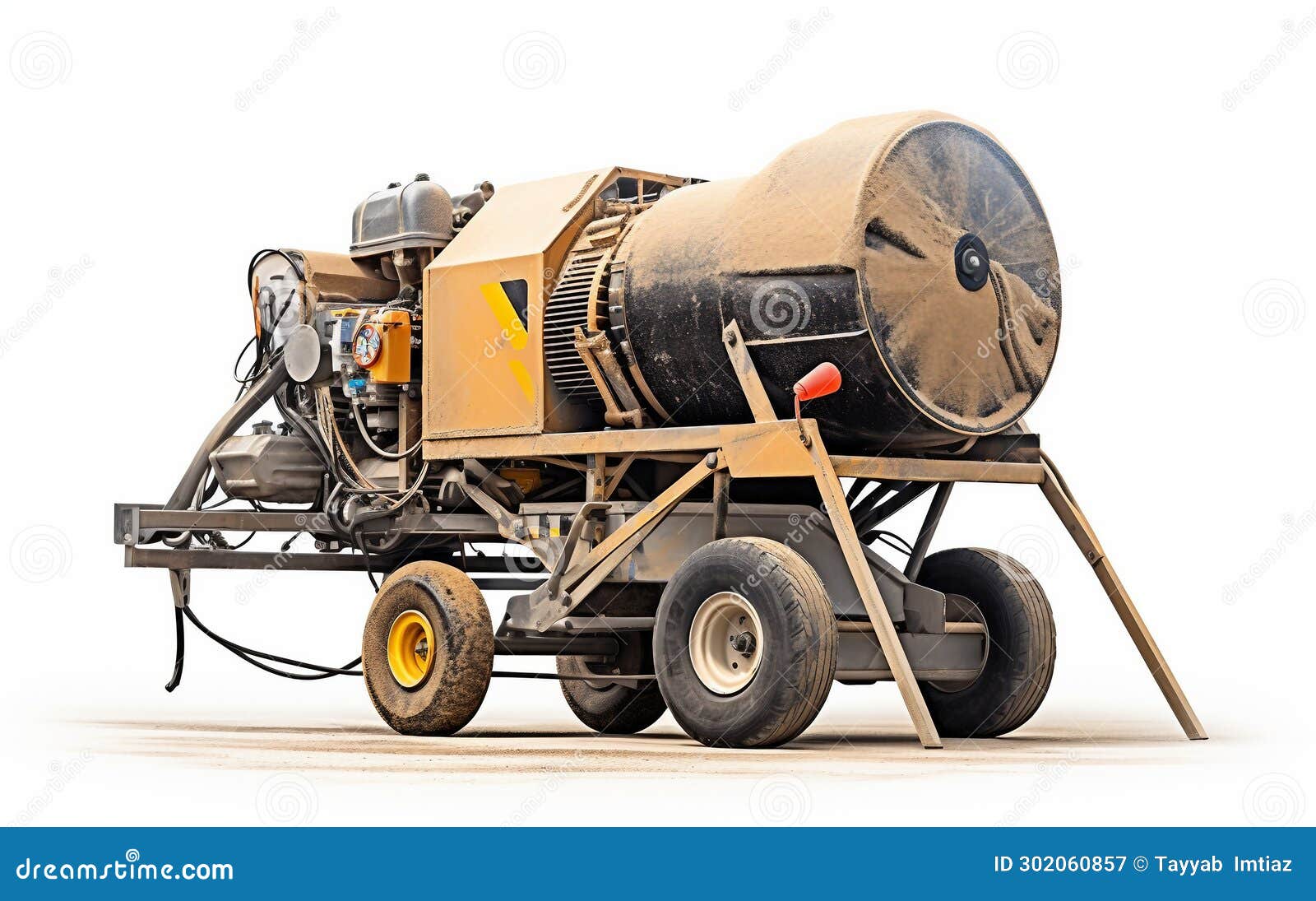 Sand Blasting Machine Isolated on Transparent Background. Stock ...
