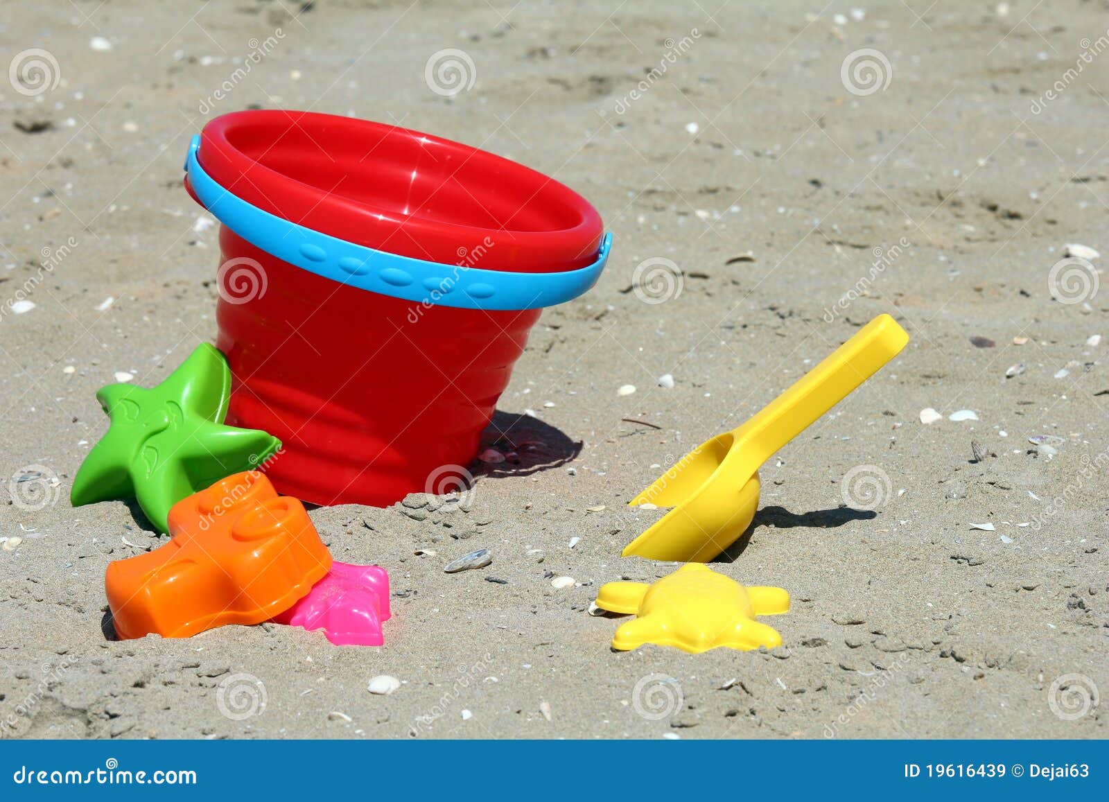 Sand box toys stock image. Image of bucket, colorful - 19616439