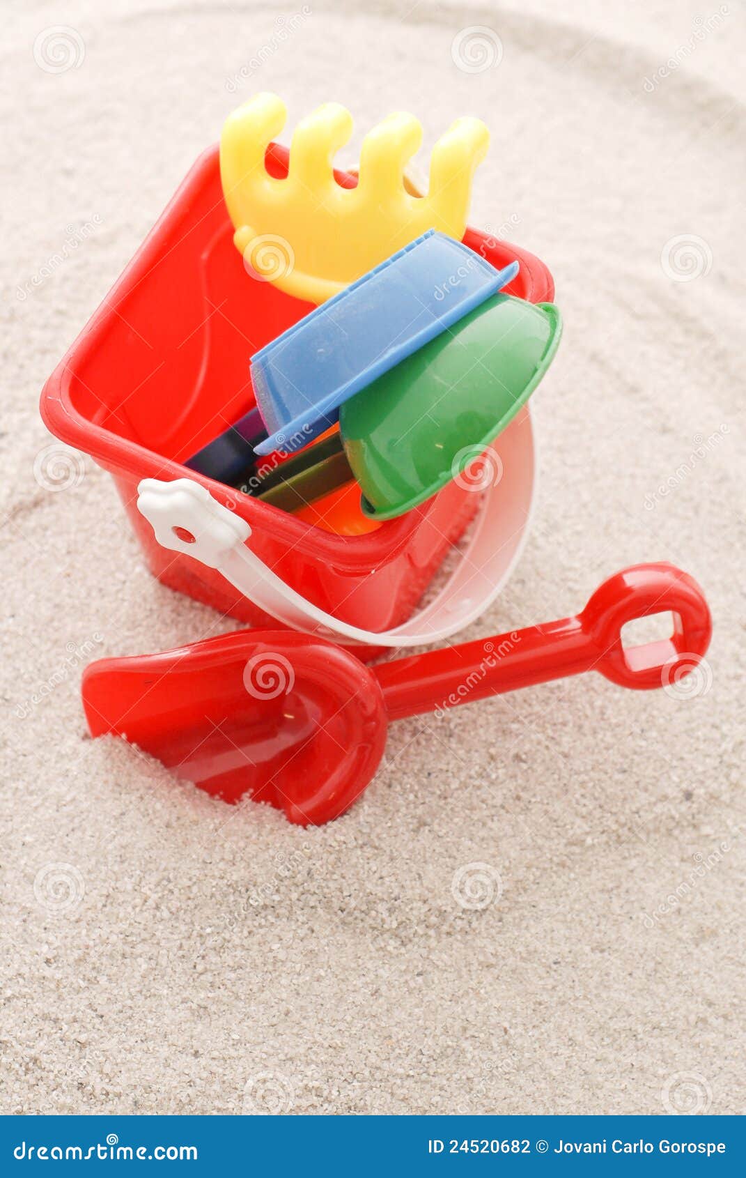 Sand Bucket stock photo. Image of concept, pretend, playmate - 24520682