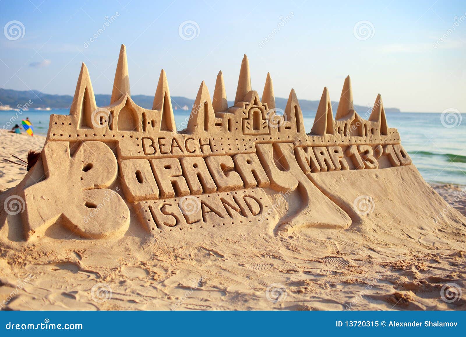 Sand Castle stock image. Image of seashore, sandcastle - 13720315